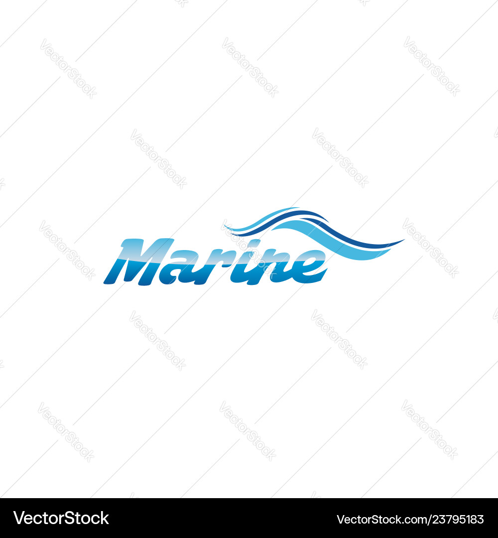 Marine-logo Royalty Free Vector Image - VectorStock