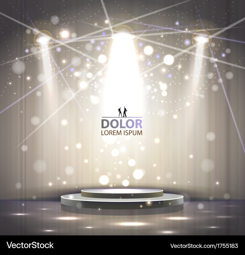 Stage Royalty Free Vector Image - VectorStock