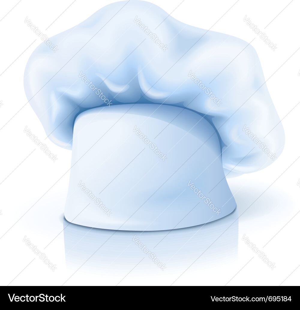 Chef cooking cap Royalty Free Vector Image - VectorStock