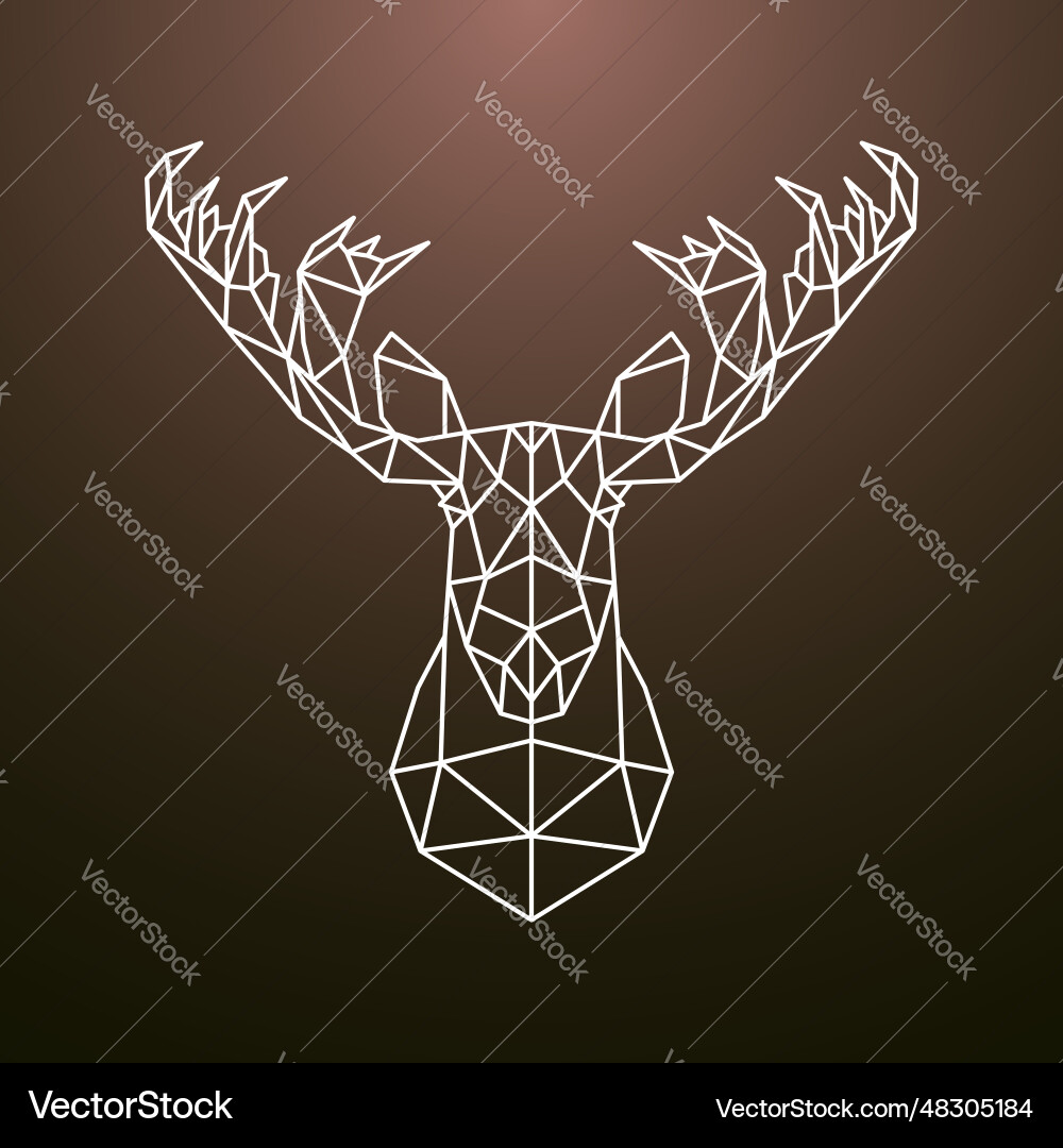 Elk Head Silhouette Patterns