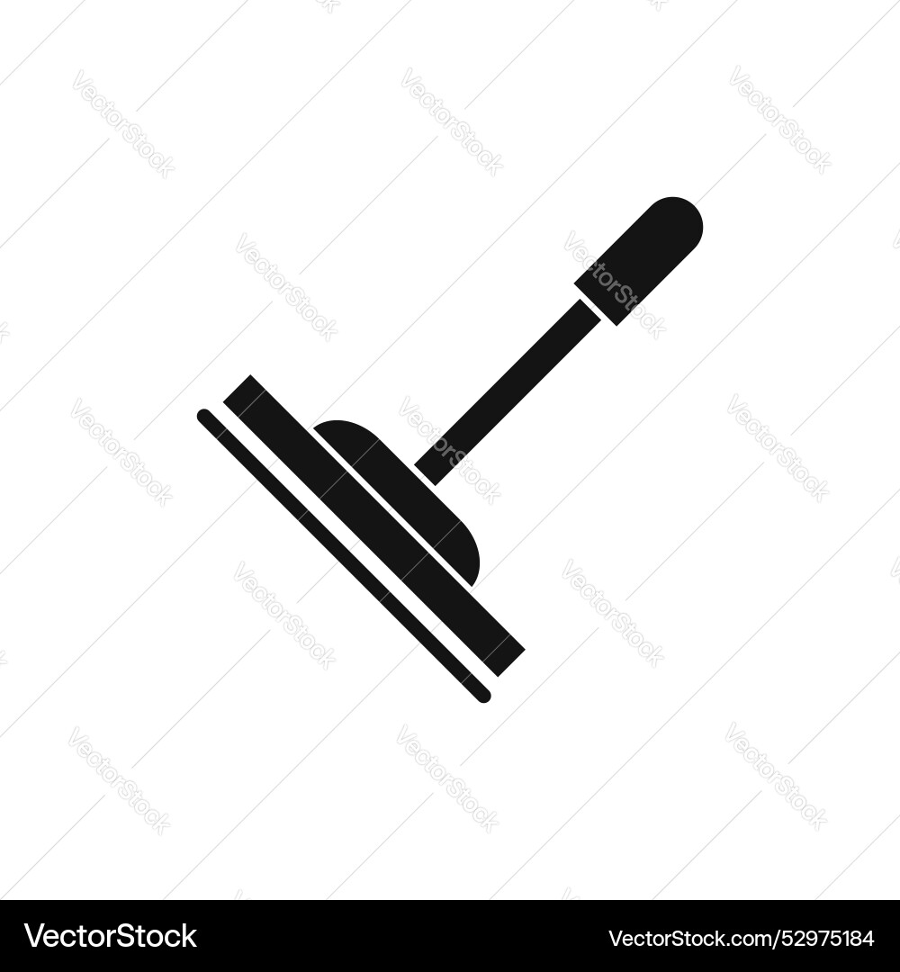 Window squeegee icon symbol on white background Vector Image