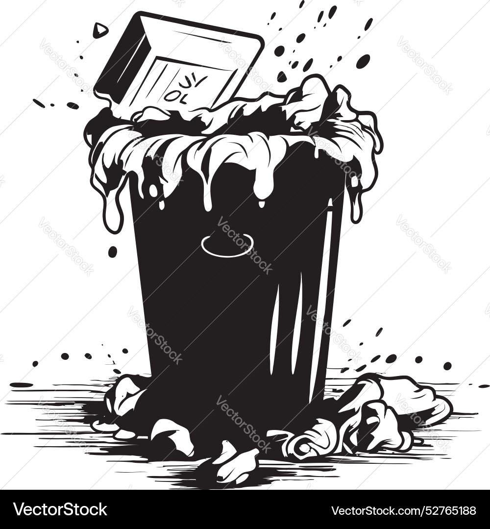 Eco bin logo promoting sustainable practices Vector Image