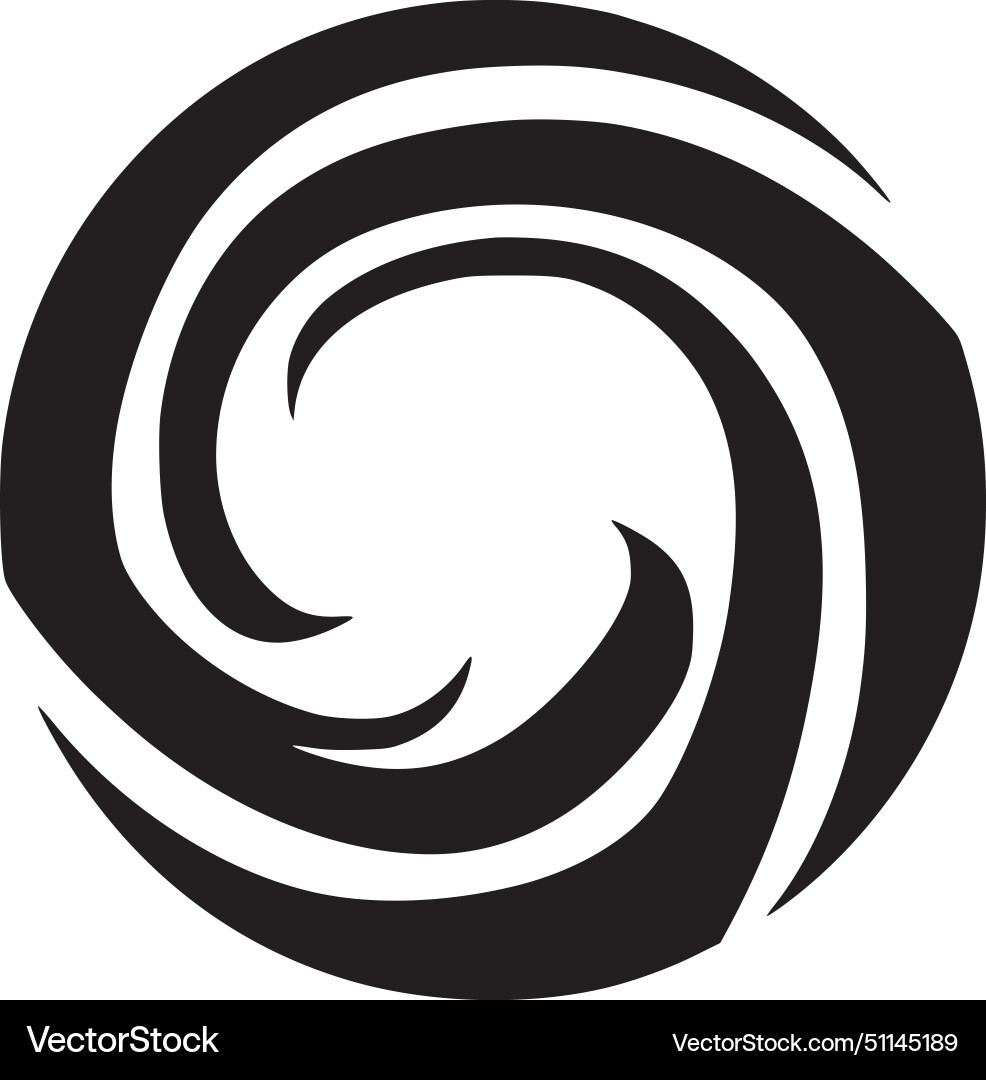 Infinity - black and white Royalty Free Vector Image