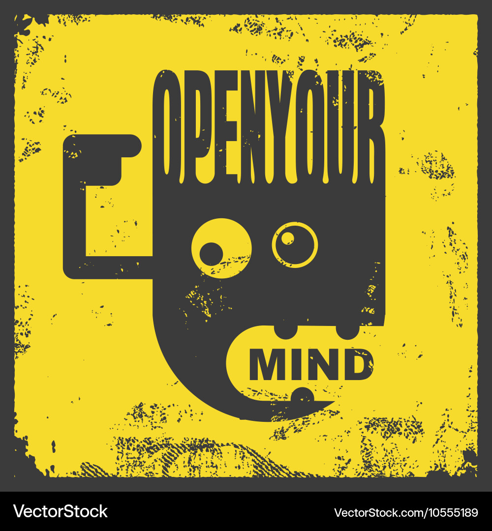 Typography poster Royalty Free Vector Image - VectorStock