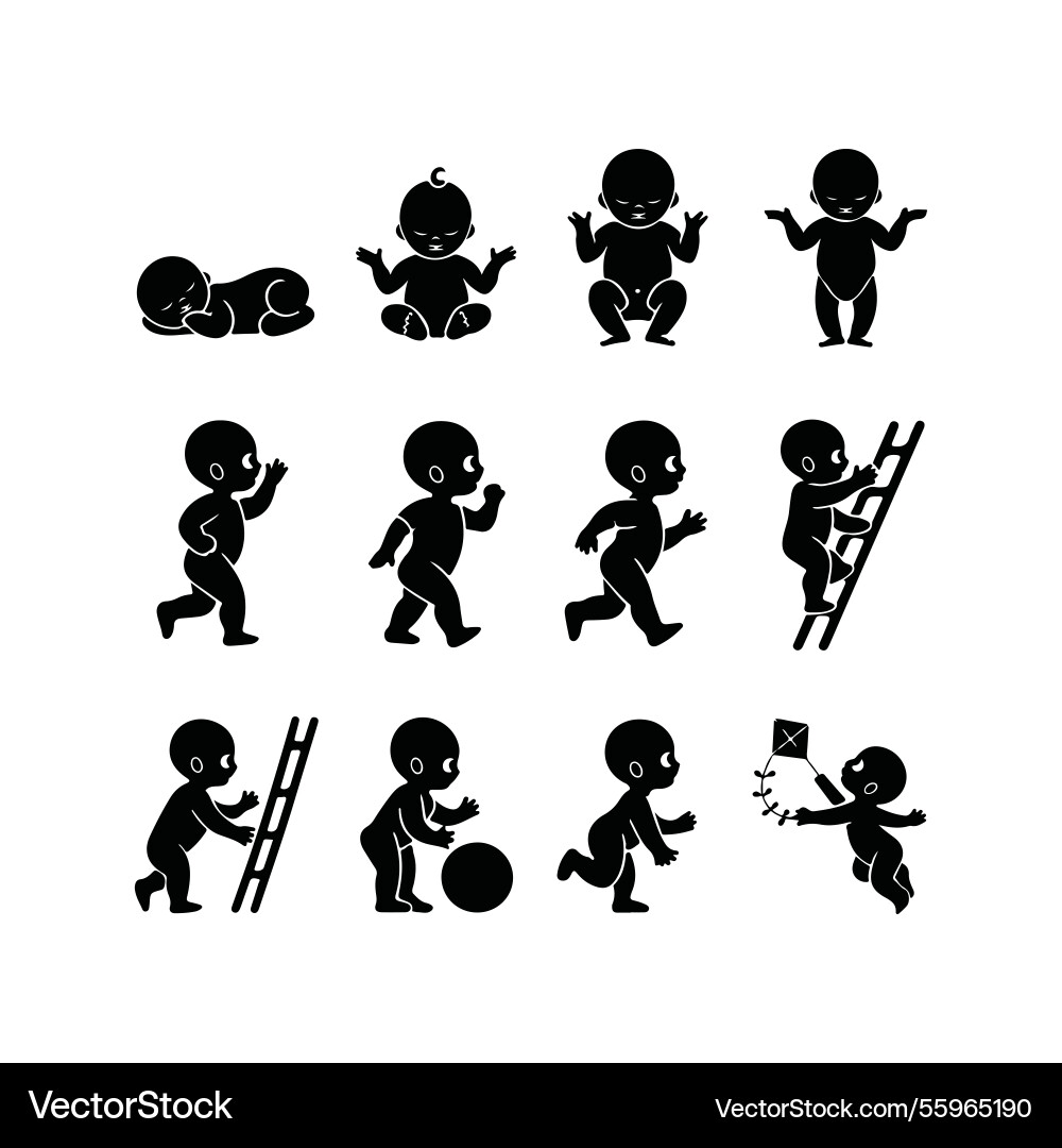 Baby icon Royalty Free Vector Image - VectorStock