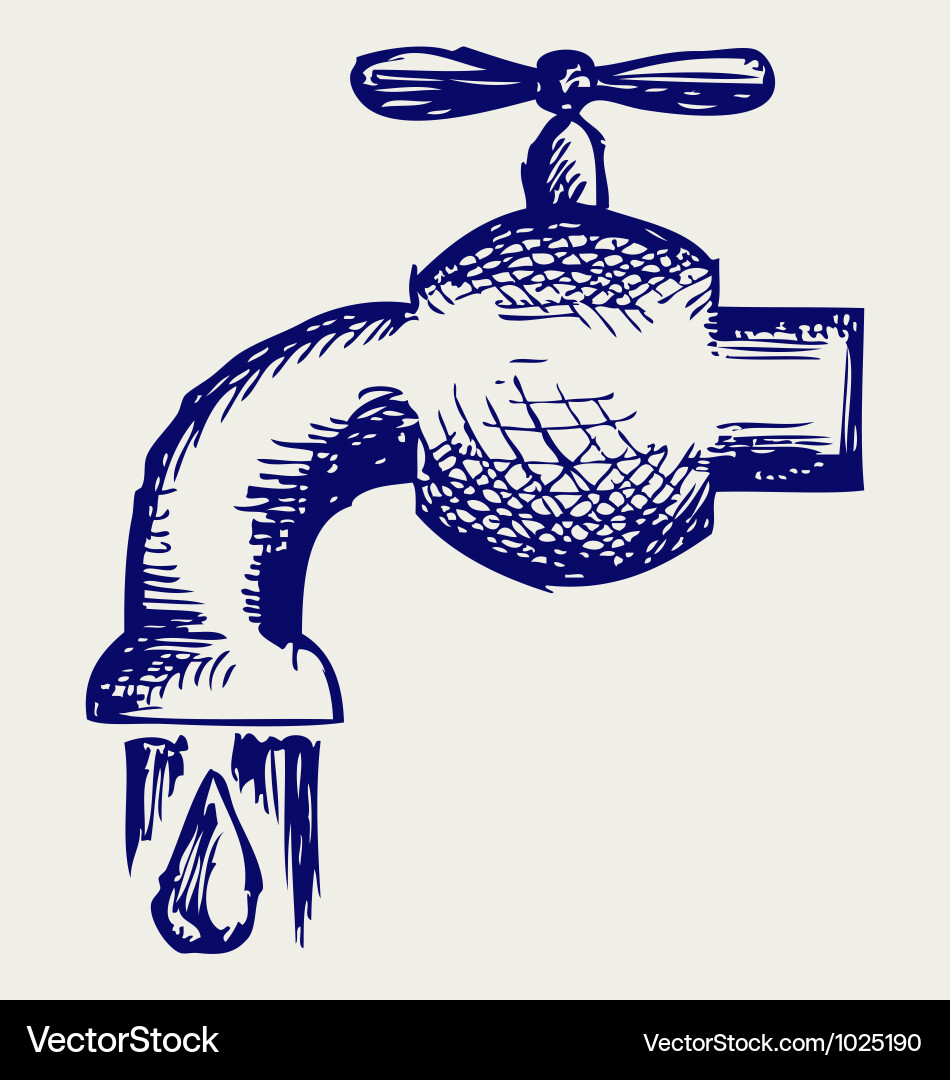Dripping Drop Sketch Tap Vector Images (over 170)