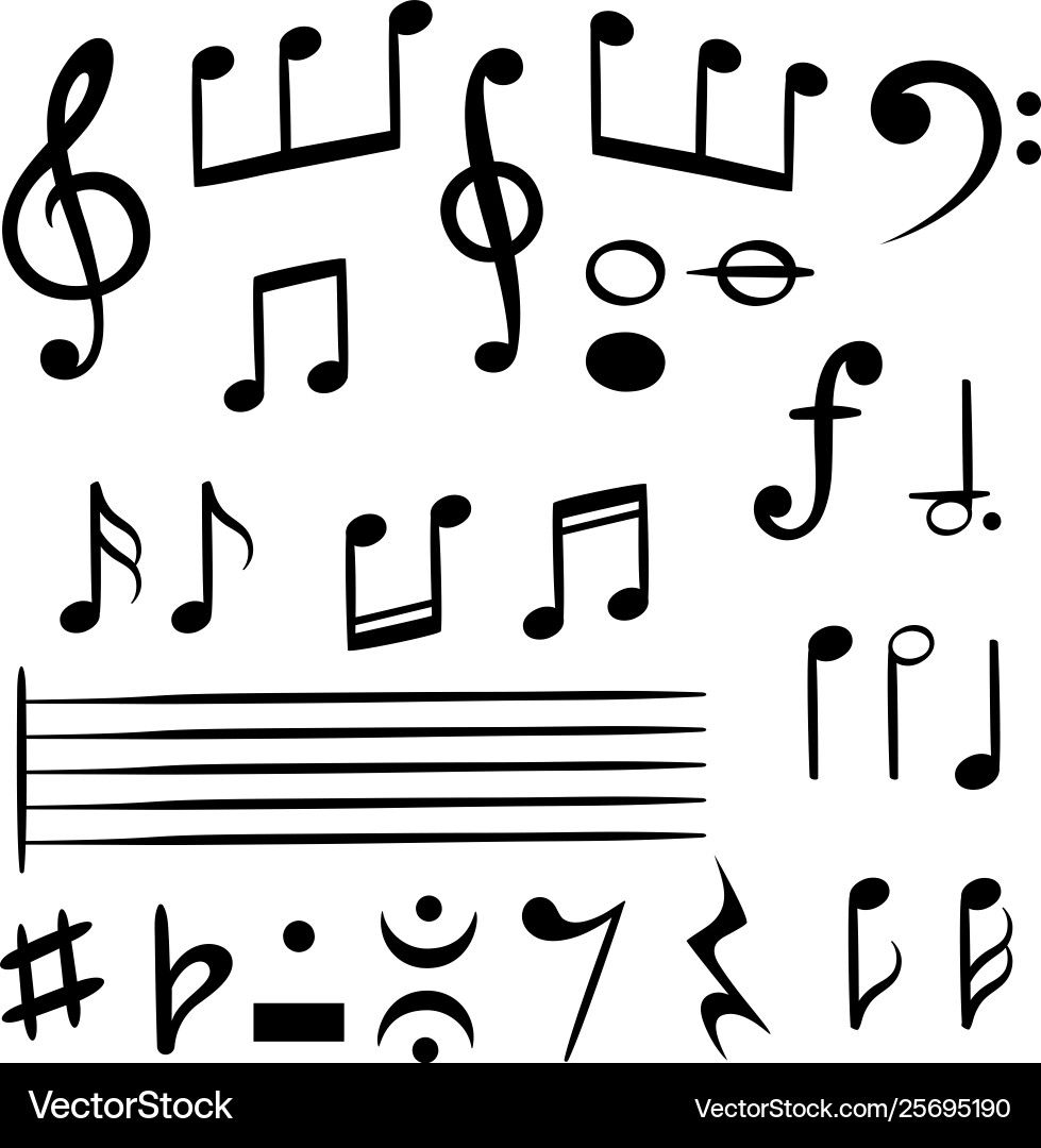 Forte Piano Symbole Vector Images (61)
