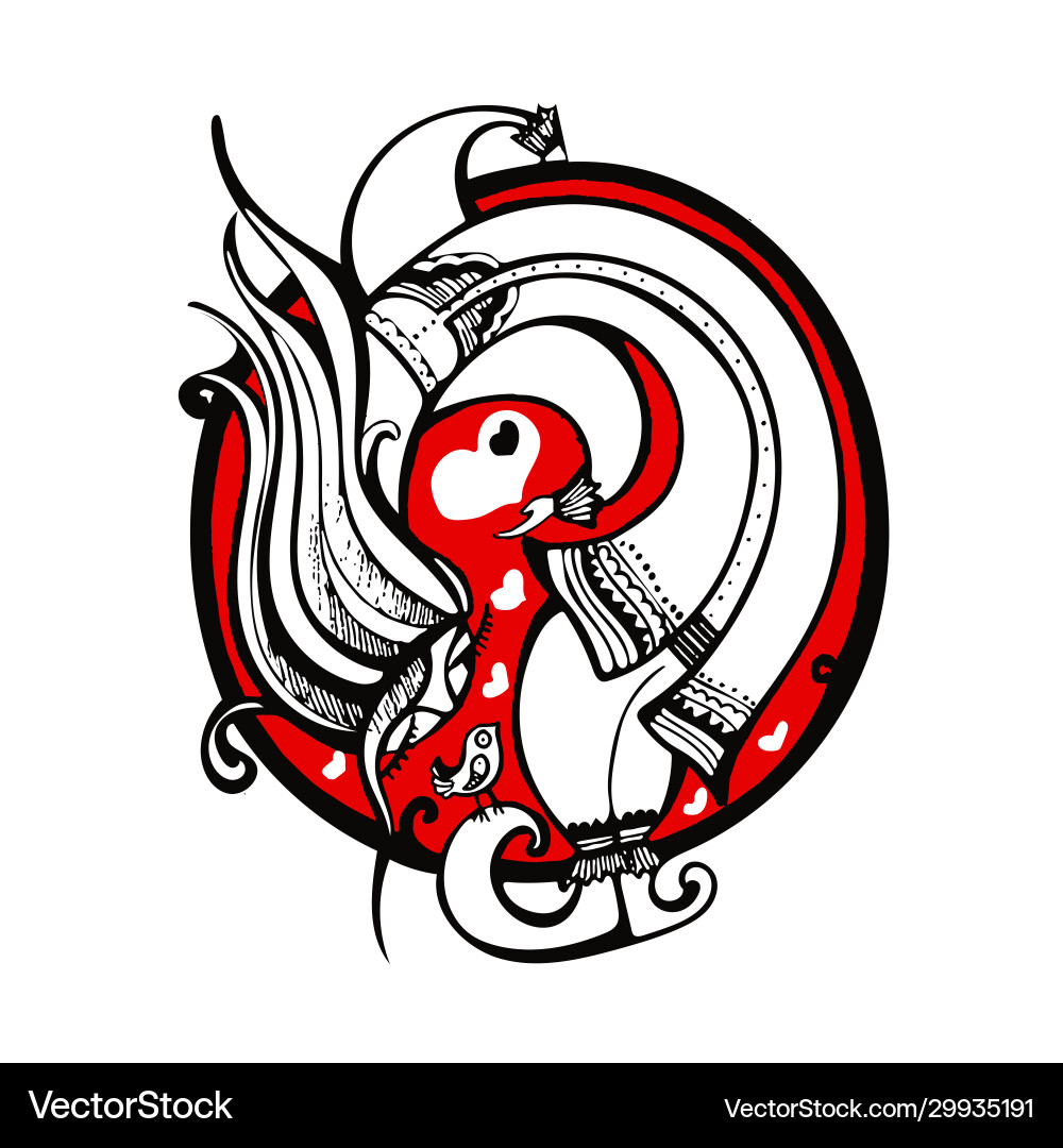Abstract design ferdowsi shahnameh characters Vector Image