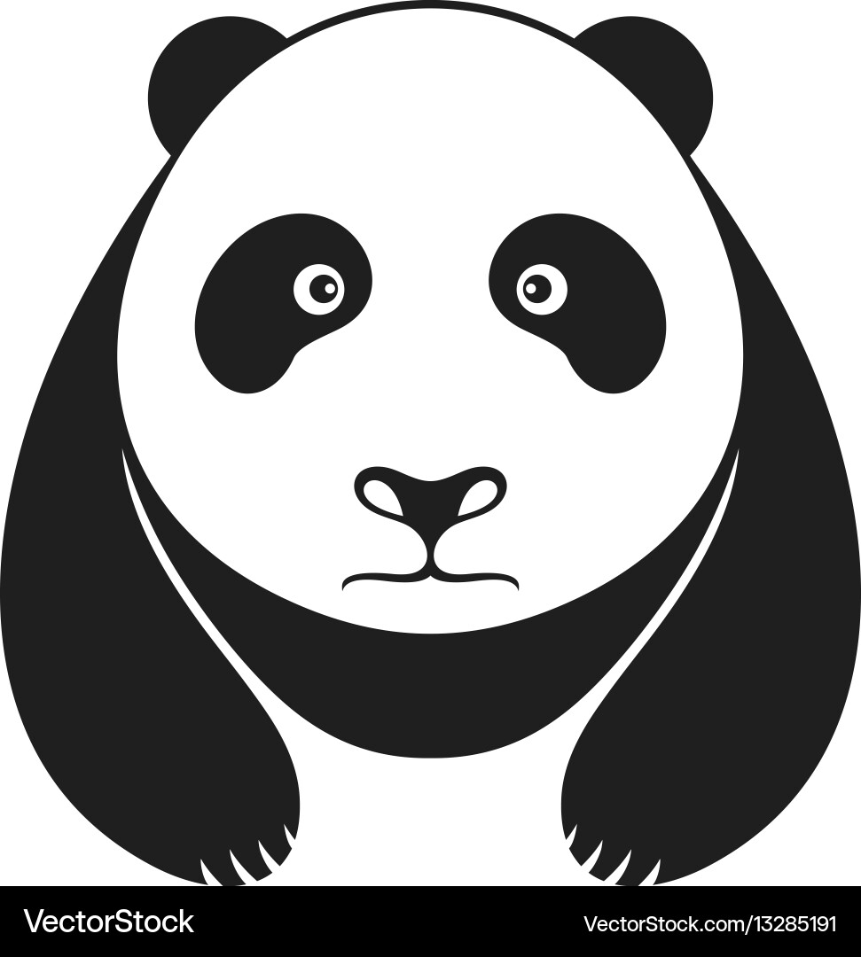 Panda Royalty Free Vector Image - VectorStock