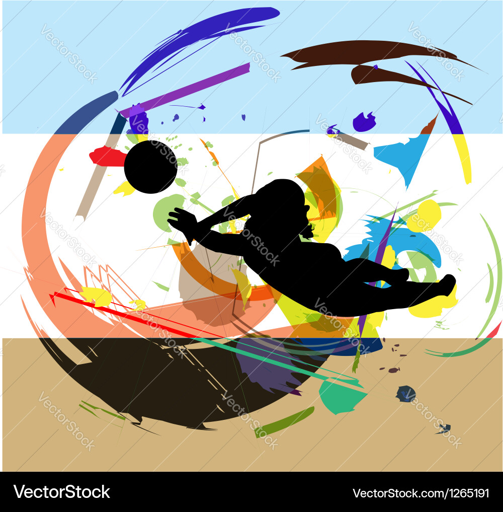 Volleyball Royalty Free Vector Image - VectorStock