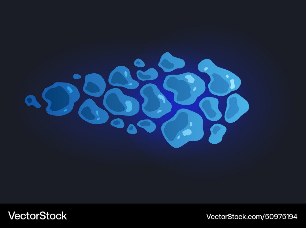 Cartoon laser gun beam alien combat weapon rays Vector Image