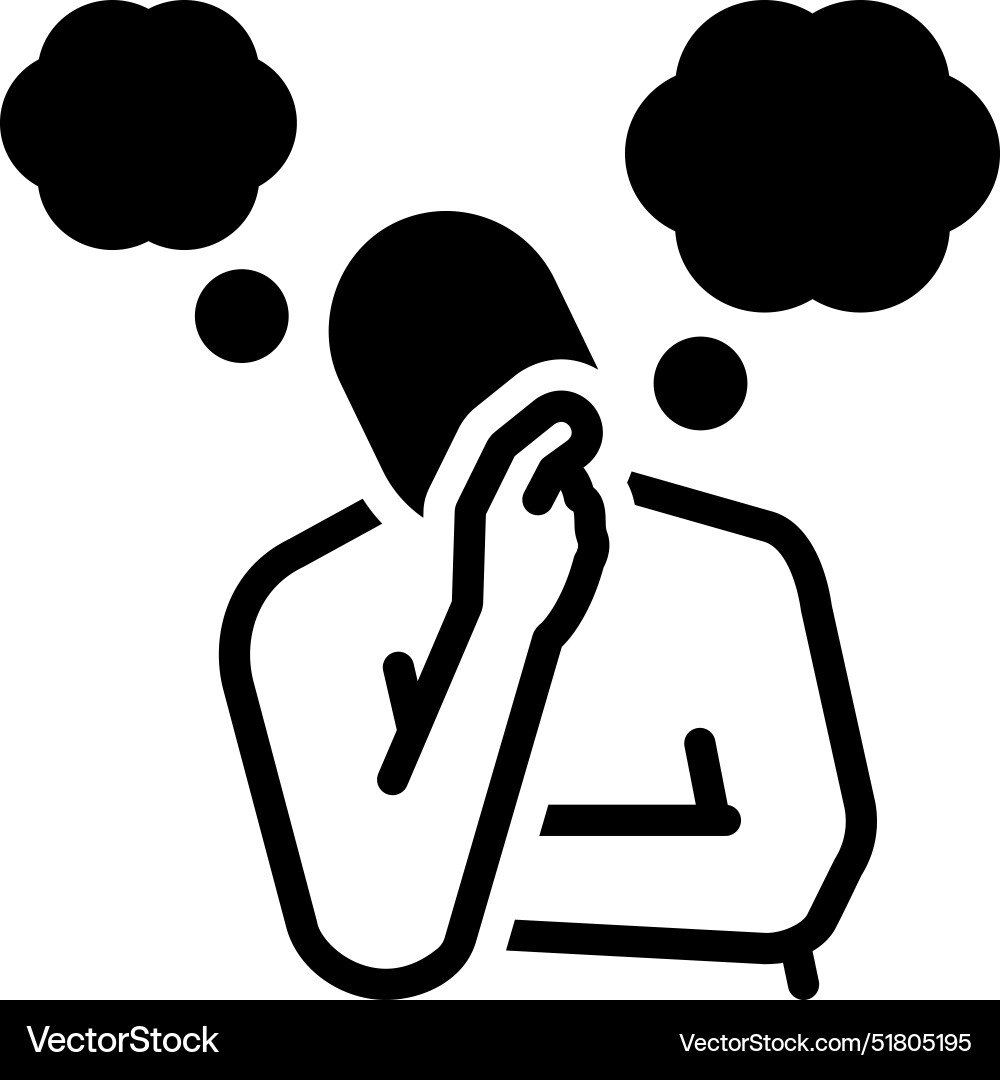 Think Royalty Free Vector Image - VectorStock