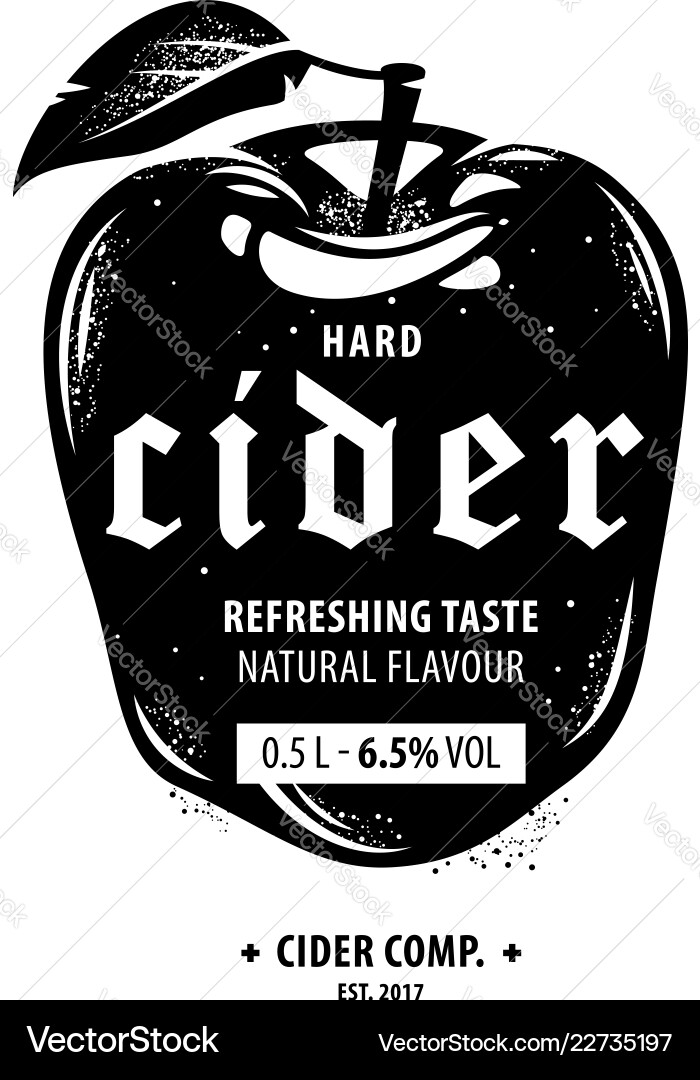 Red delicious apple label template Royalty Free Vector Image