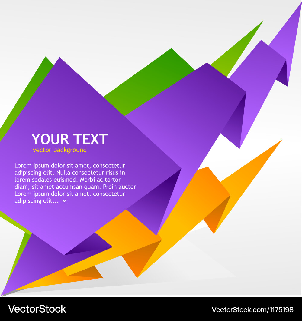 Abstract speech bubble Royalty Free Vector Image