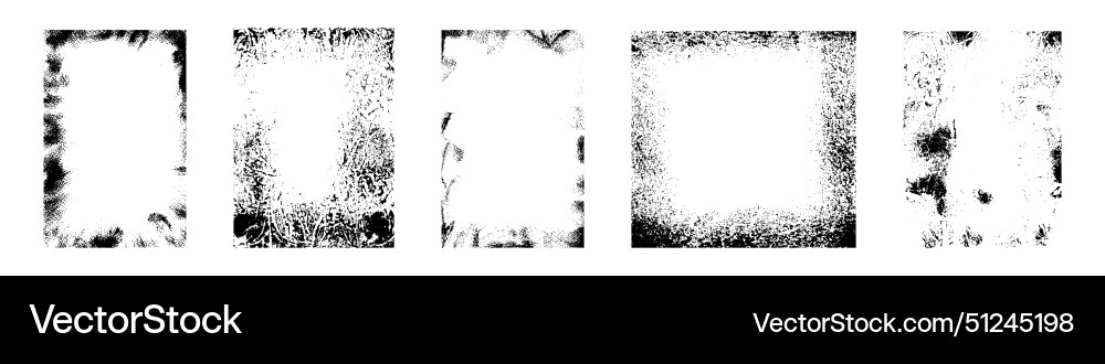 Vintage paper elements old effects overlay Vector Image