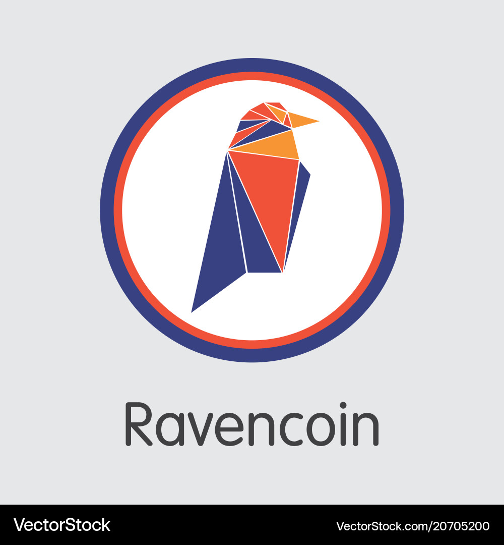 Ravencoin Cryptocurrency Rvn Vector Images (12)