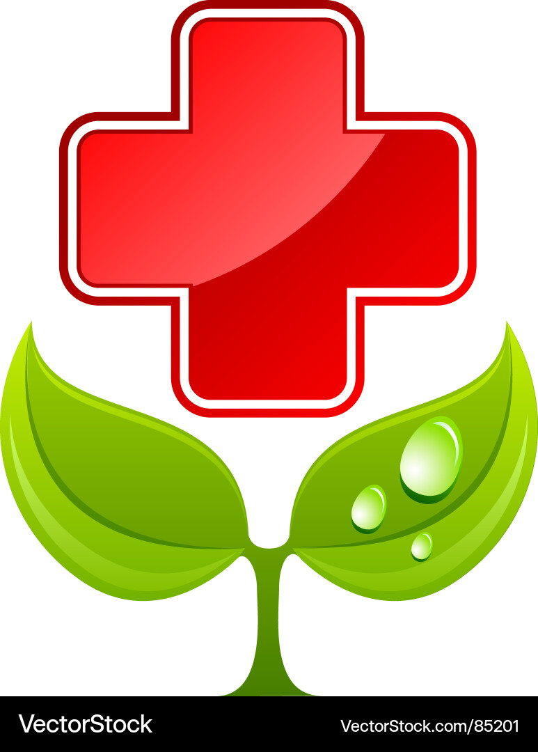 Health care sign Royalty Free Vector Image - VectorStock