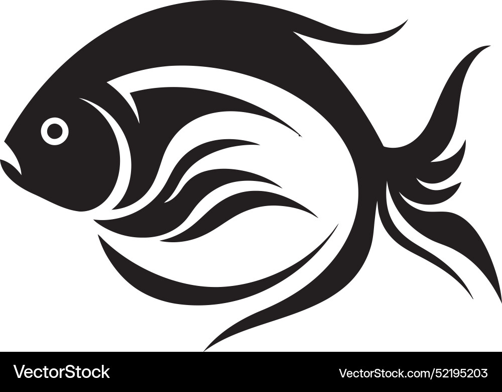 Aquatic aesthetics a visual guide to fishfish Vector Image