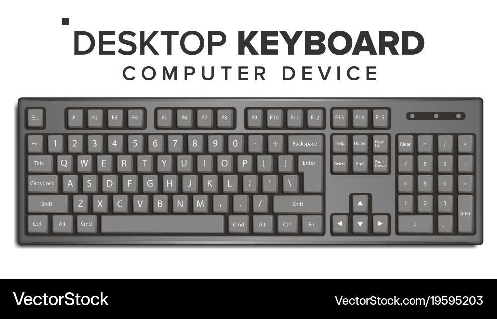 Desktop Computer Keyboard