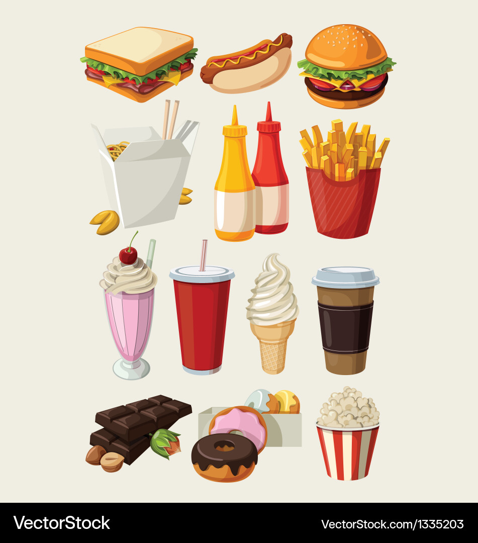 Fast Food Vector Images (over 300,000)