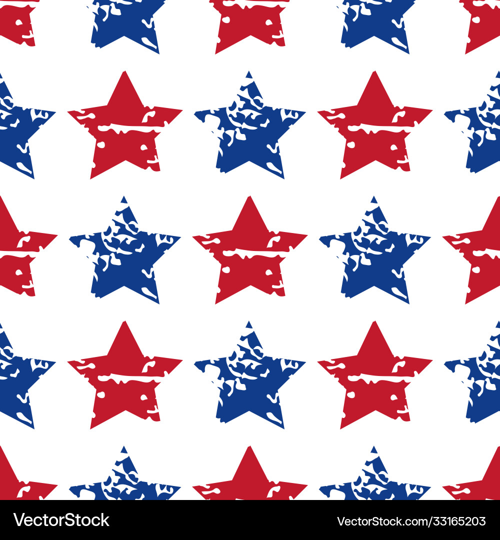 Seamless star pattern modern stylish Royalty Free Vector