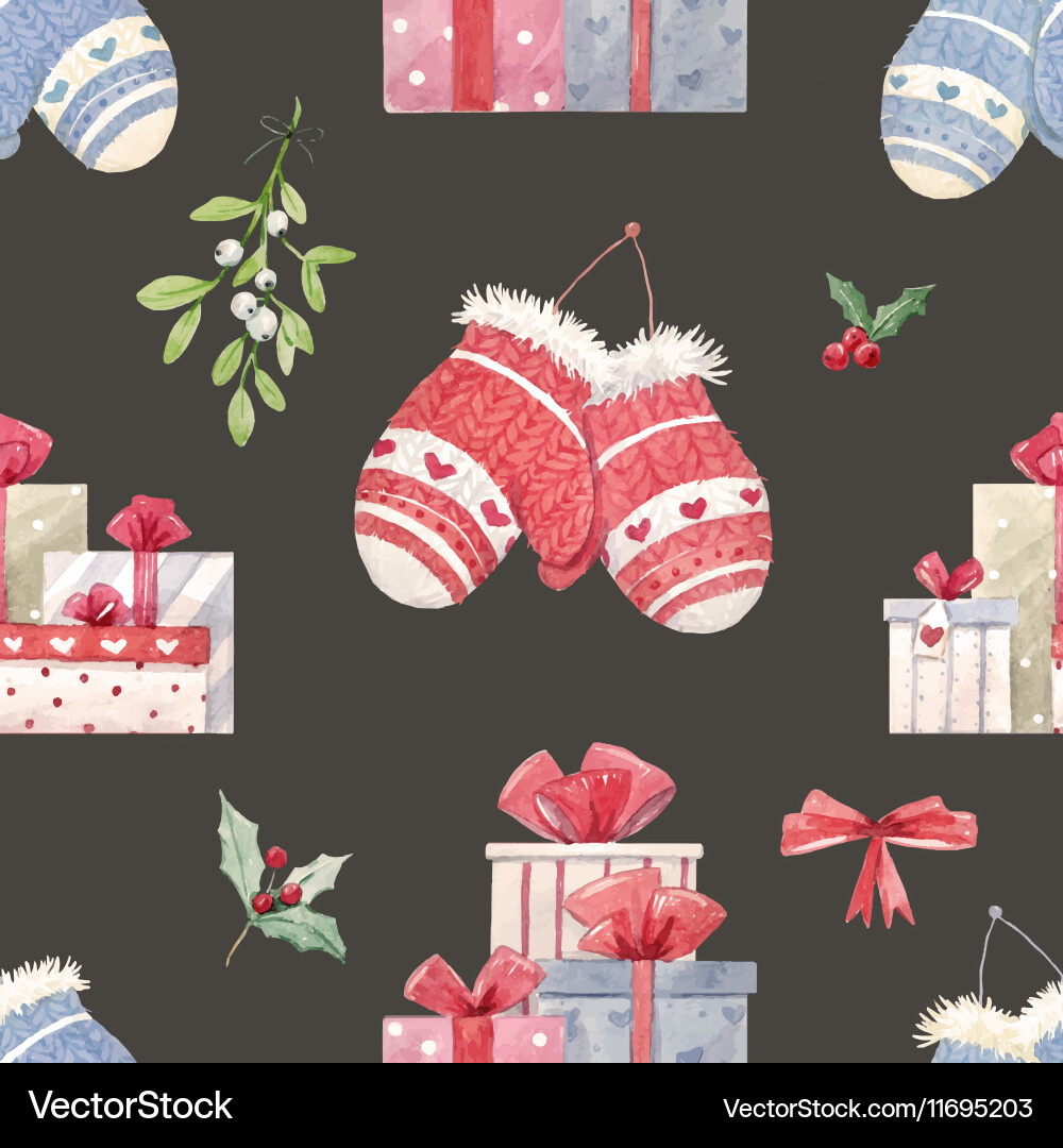 Year pattern Royalty Free Vector Image - VectorStock