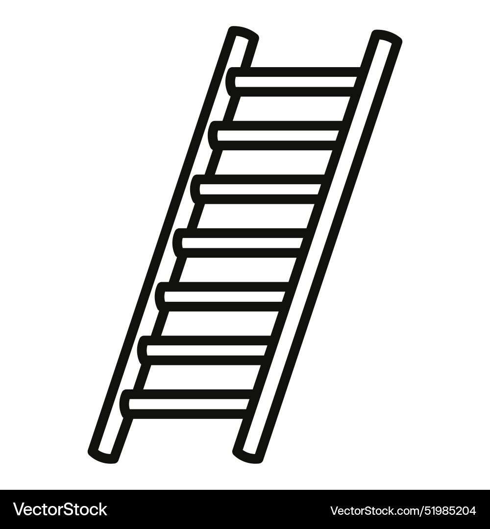 Construction ladder icon perfect for home Vector Image