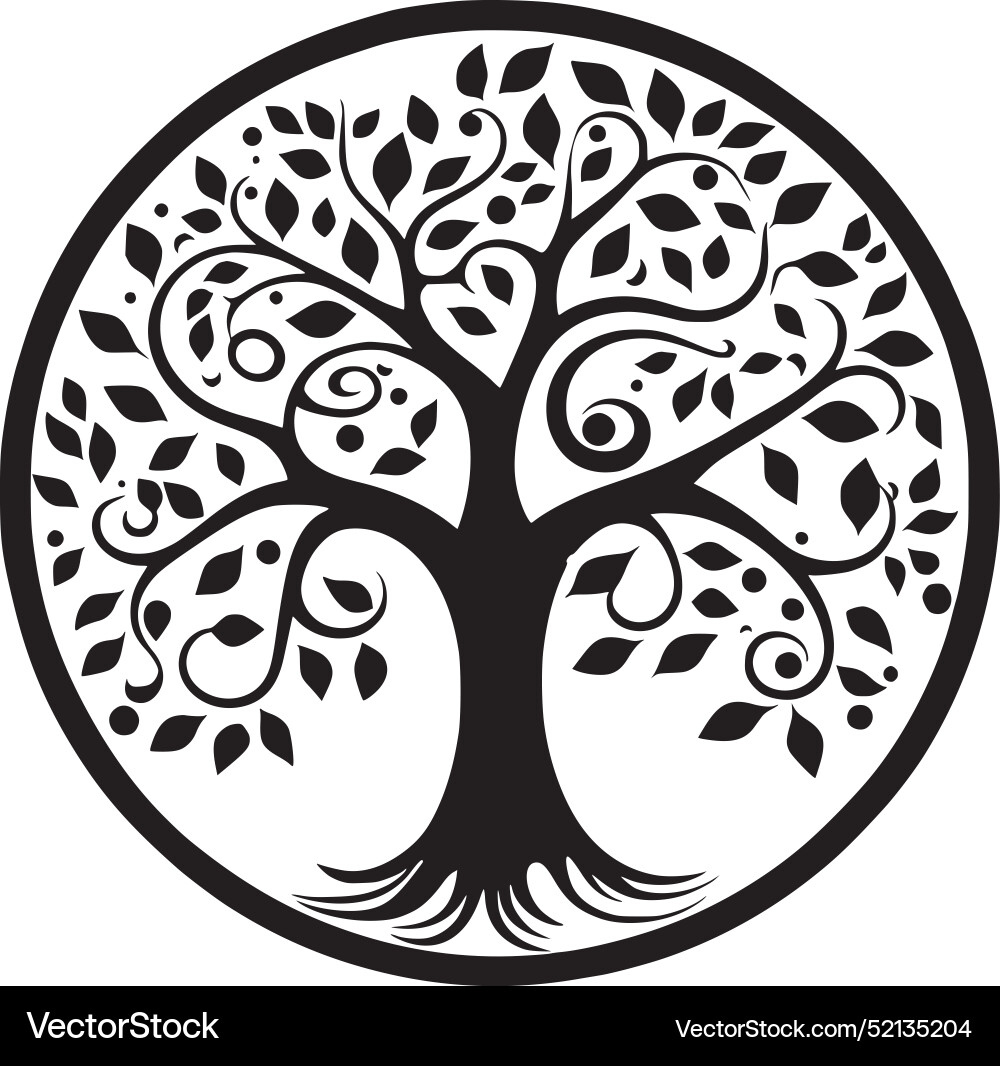 Tree - high quality logo ideal for t-shirt Vector Image