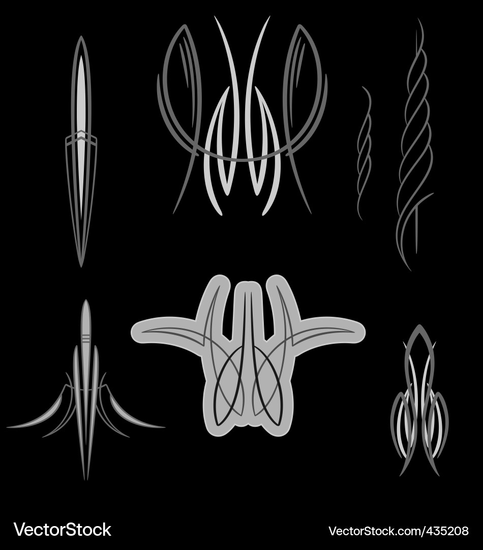 Pinstripe017 Royalty Free Vector Image - VectorStock