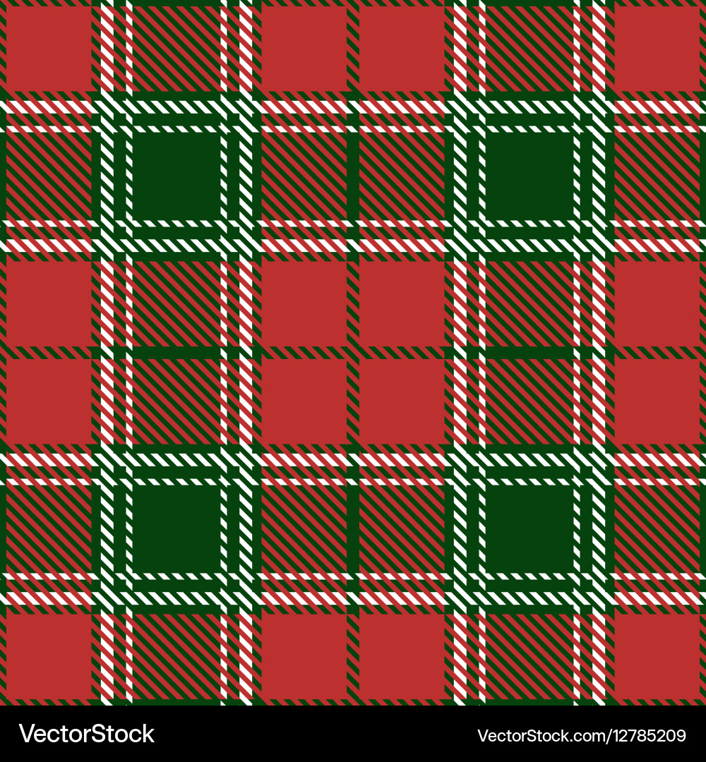 Red Tartan Seamless Pattern Royalty Free Vector Image