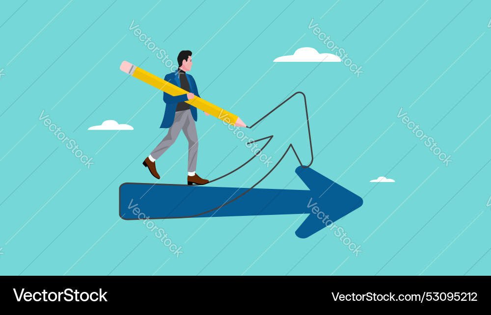 Change direction or career path for best Vector Image