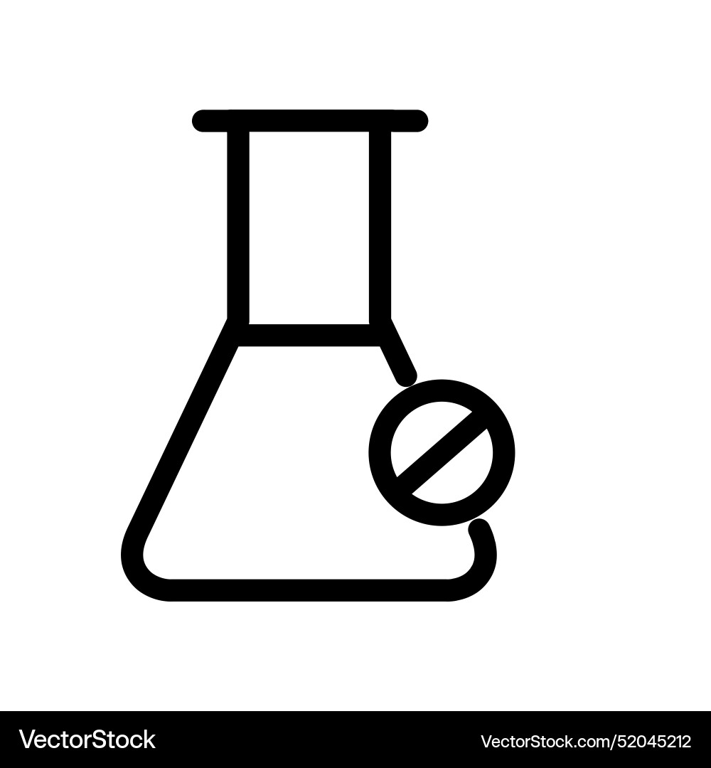 Silicon free icon design in filled and outlined Vector Image