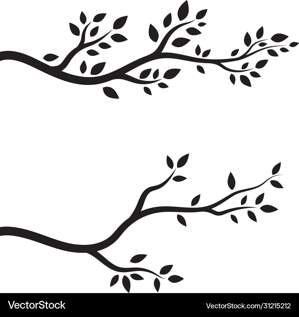 Tree branch design Royalty Free Vector Image - VectorStock