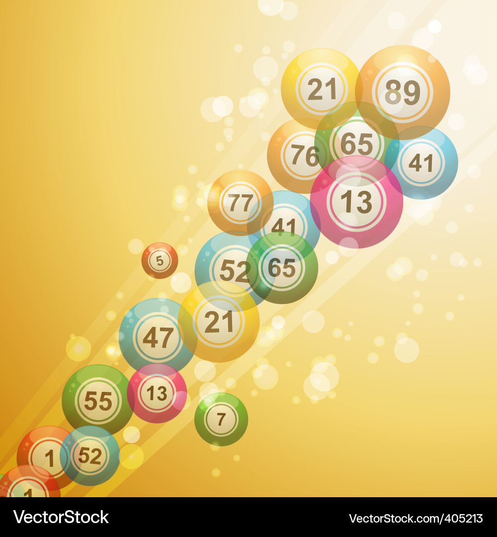 Bingo ball border Royalty Free Vector Image - VectorStock