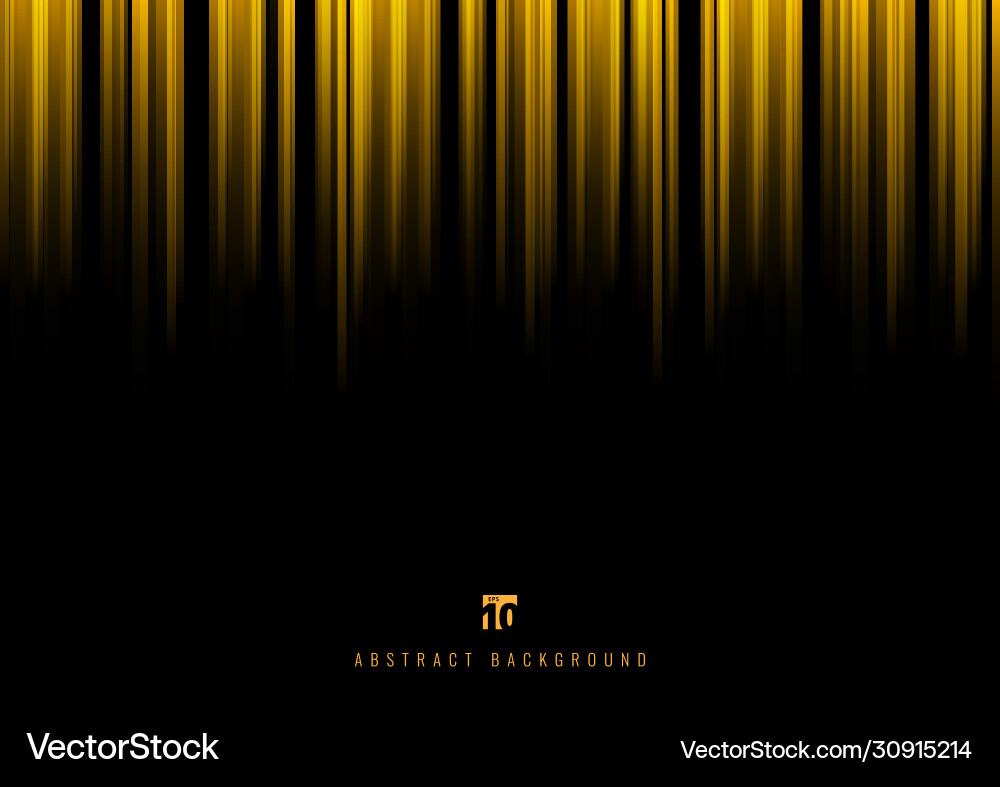 Abstract Yellow Stripes Royalty Free Vector Image