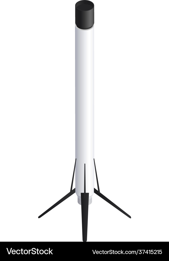 Rocket stage icon Royalty Free Vector Image - VectorStock