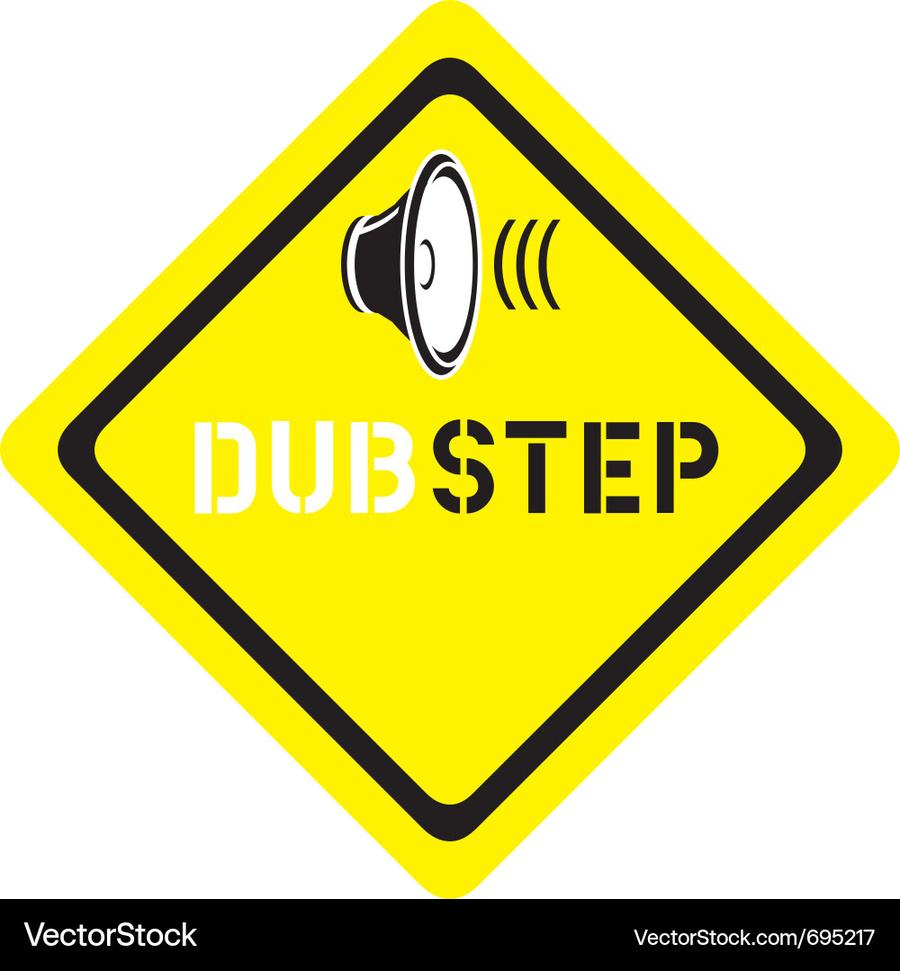 Dubstep logo Royalty Free Vector Image - VectorStock