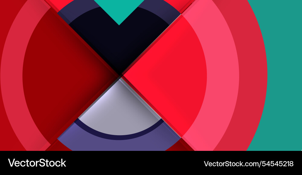 Target circle geometric abstract shapes Royalty Free Vector