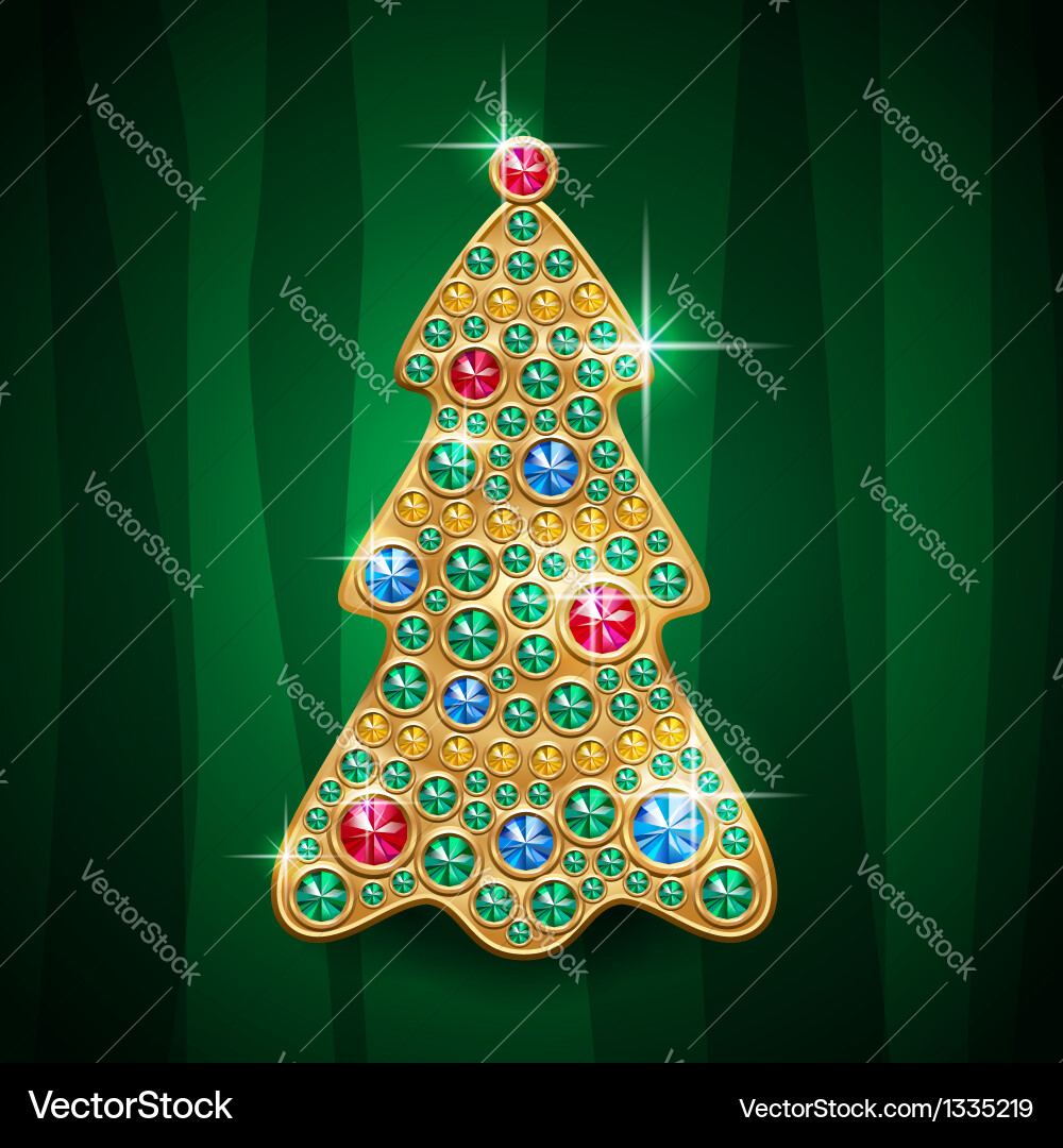 Christmas tree Royalty Free Vector Image - VectorStock