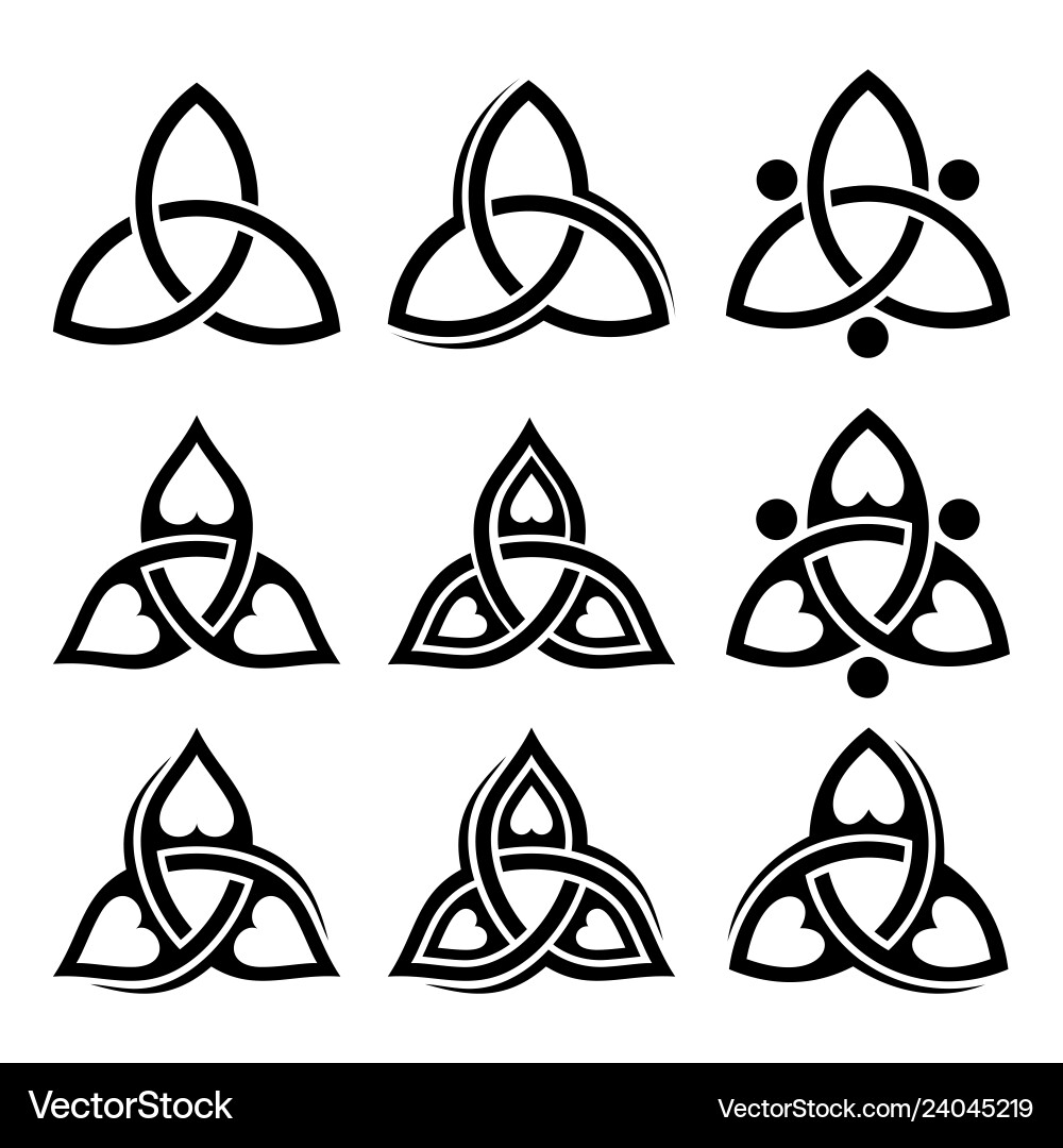 Trinity logo Royalty Free Vector Image - VectorStock