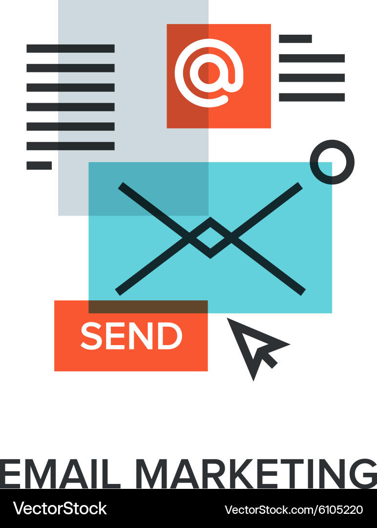 Email marketing Royalty Free Vector Image - VectorStock