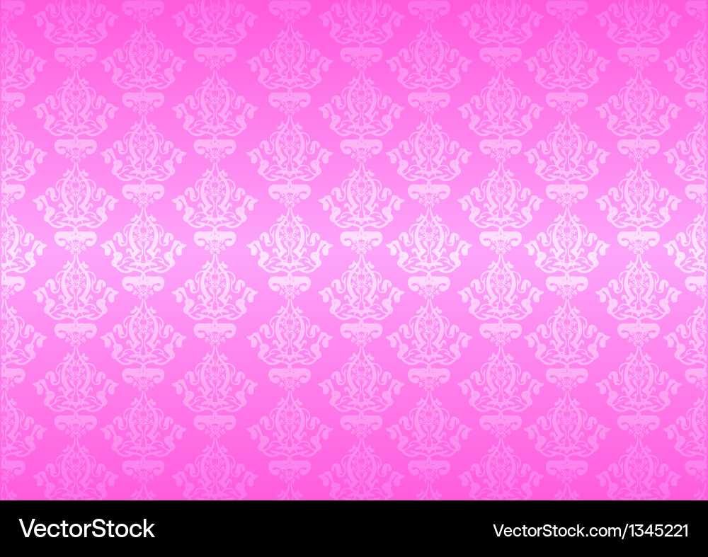 Pink wallpaper Royalty Free Vector Image - VectorStock