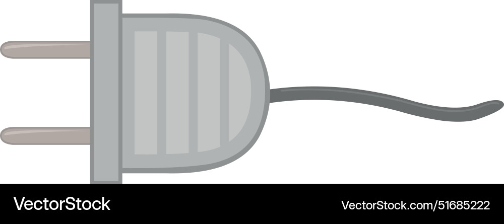 Plug cartoon Royalty Free Vector Image - VectorStock