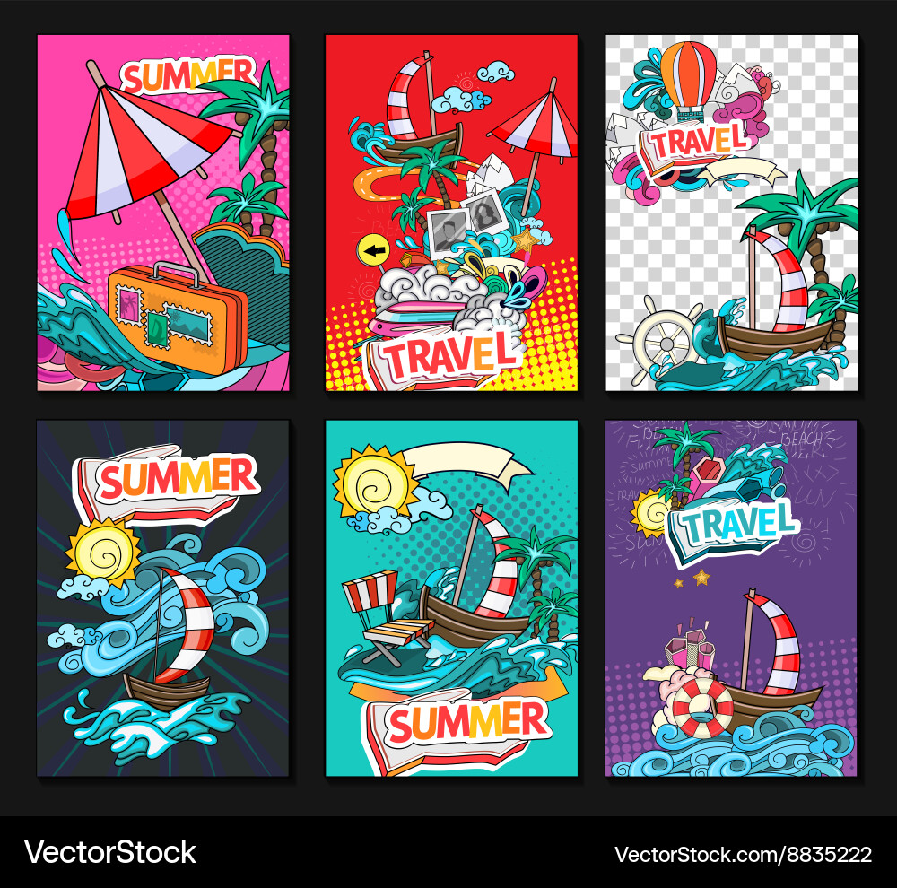 Summer banner Royalty Free Vector Image - VectorStock