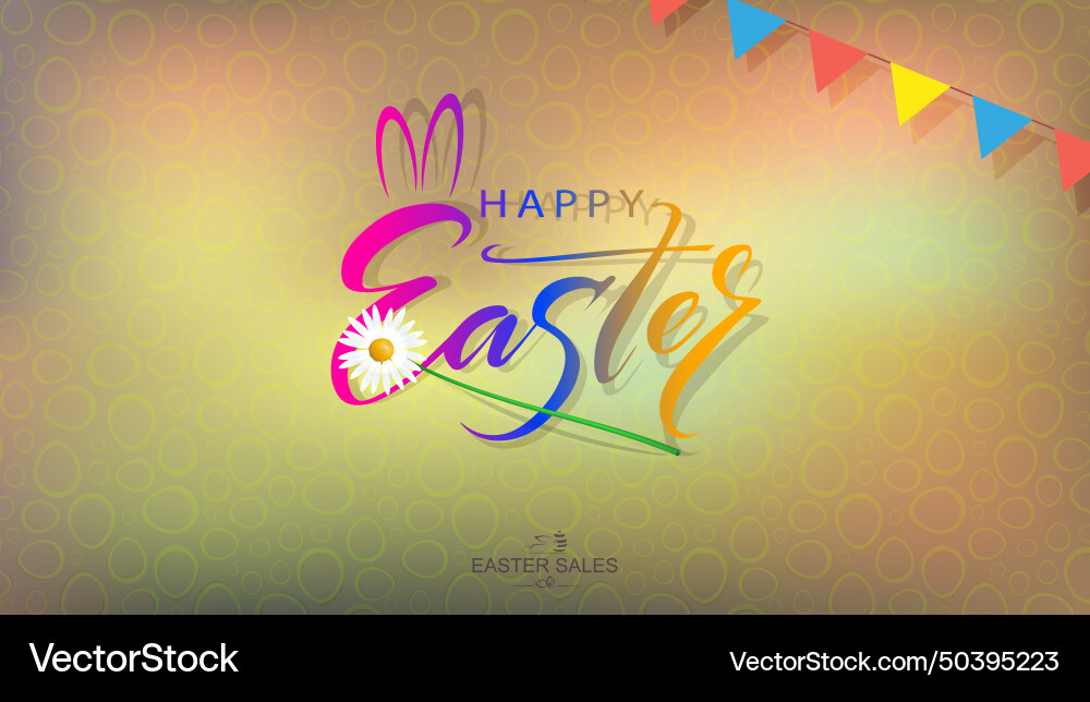 Easter multicolor rainbow texture background Vector Image
