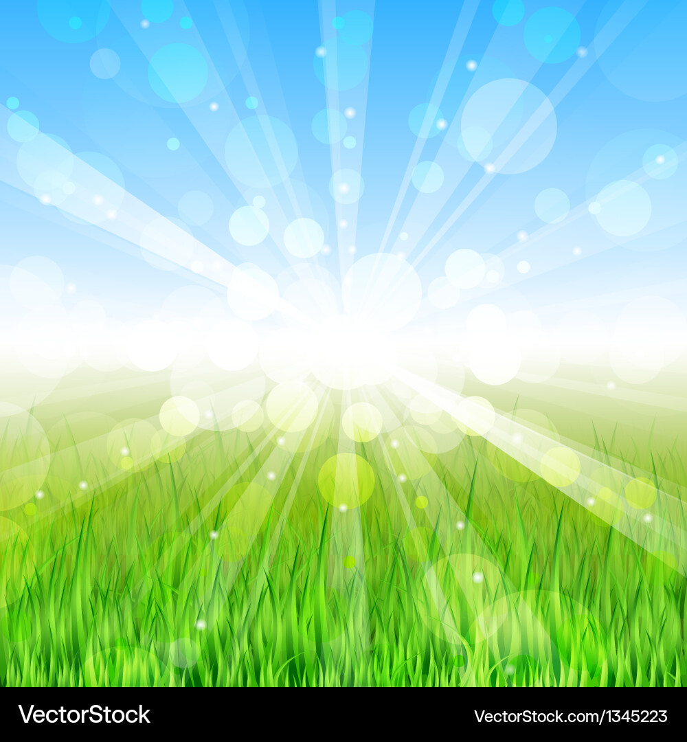 Summer day - background Royalty Free Vector Image