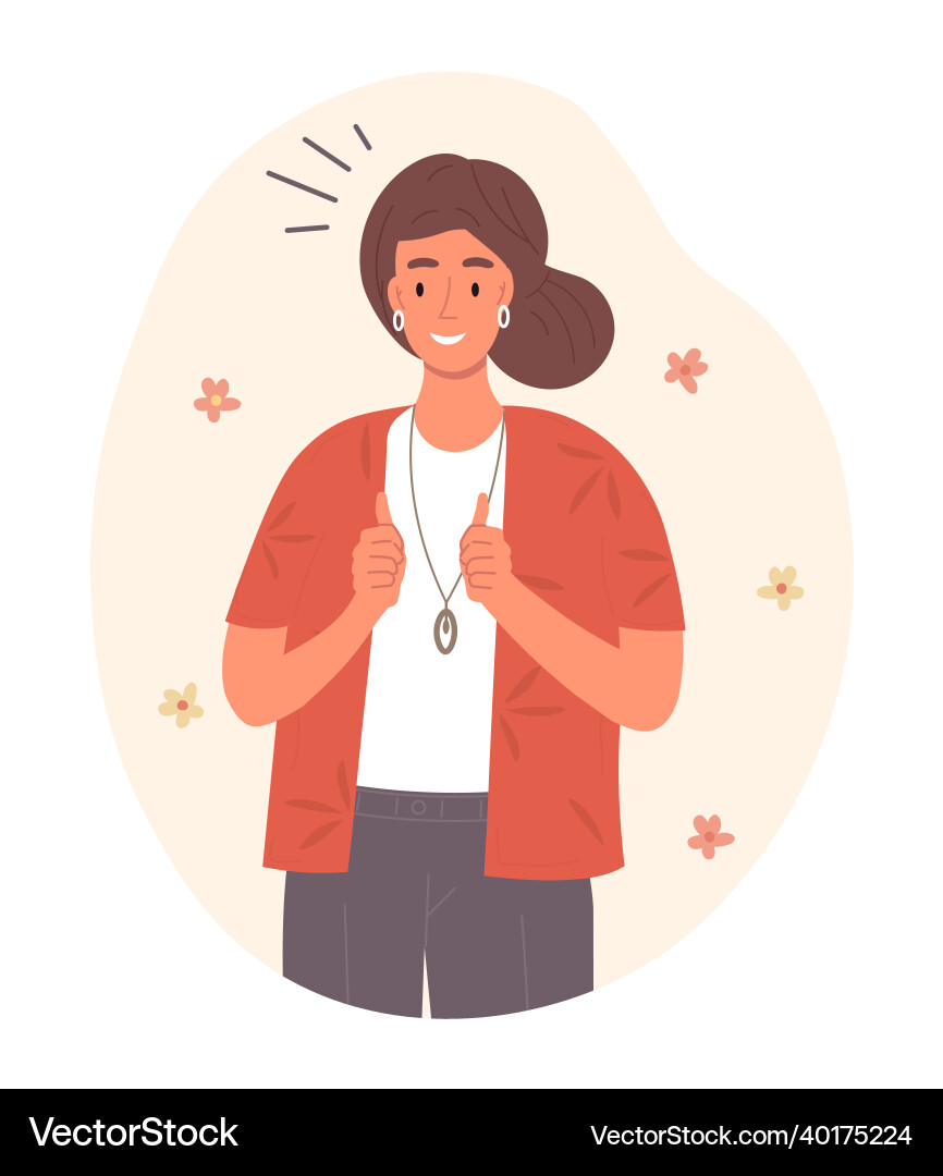 Concept of happiness Royalty Free Vector Image