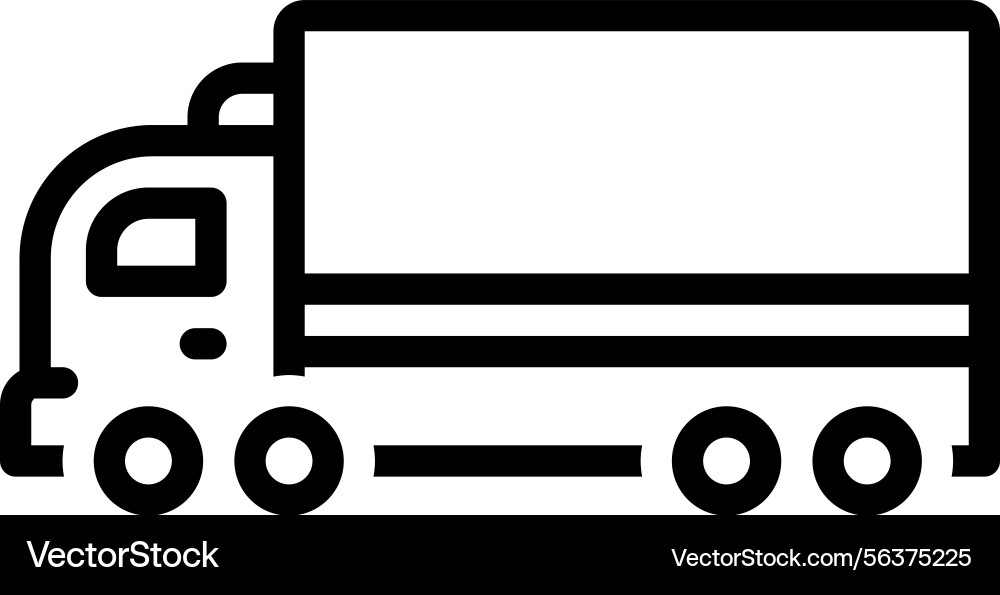 Lorry Royalty Free Vector Image - VectorStock