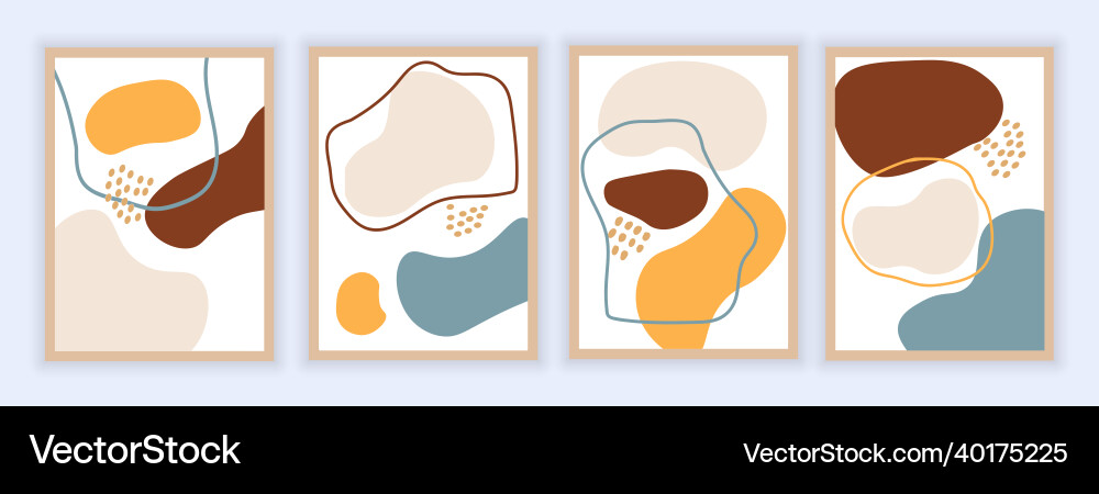 Modern shape line Royalty Free Vector Image - VectorStock