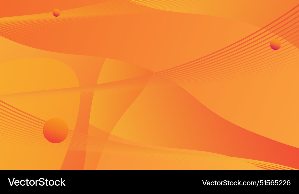 Abstract gradient orange background Royalty Free Vector